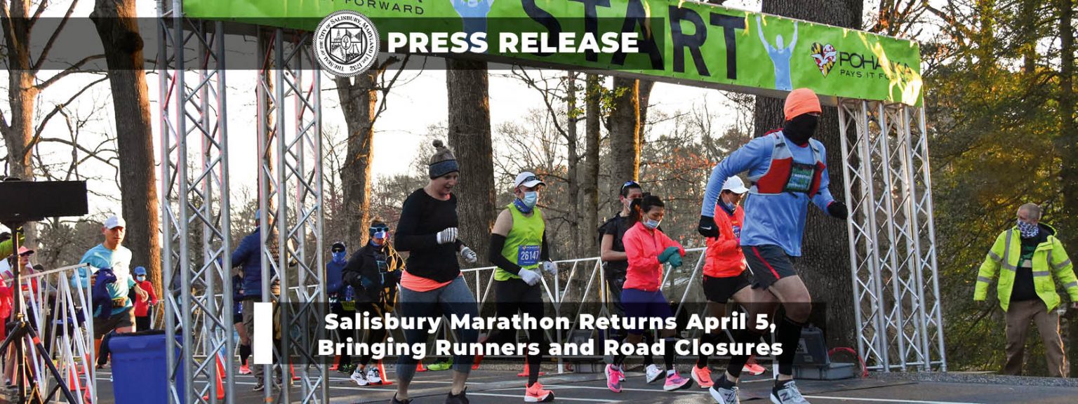 Salisbury Marathon Returns April 5, Bringing Runners and Road Closures